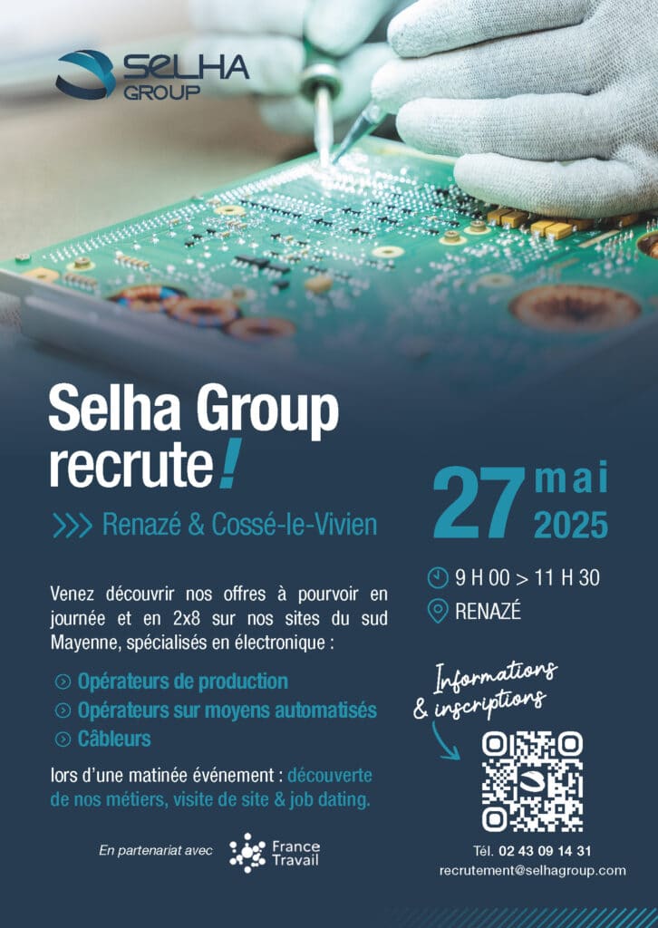 Selha Group recrute - Renazé