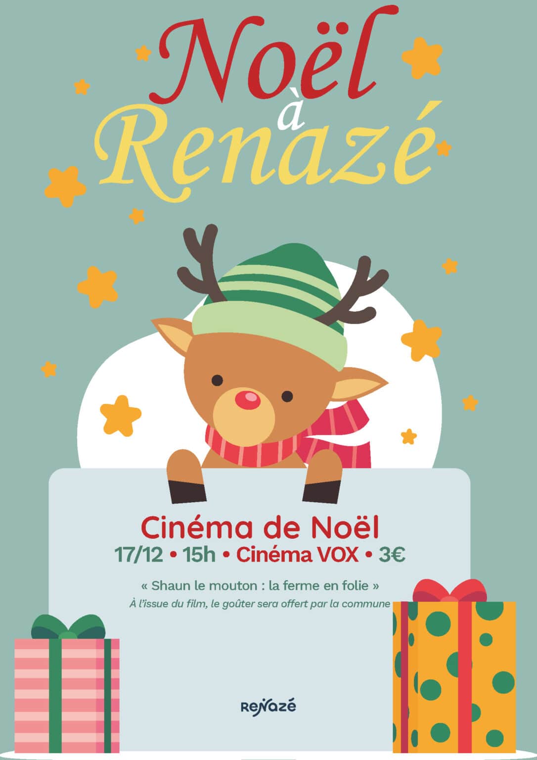 Noël : cinéma de Noël - Renazé